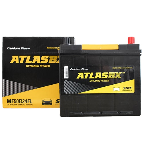 Giá bình ắc quy Atlas 12V 45Ah, ắc quy Atlas 45ah sử dụng cho xe nào?